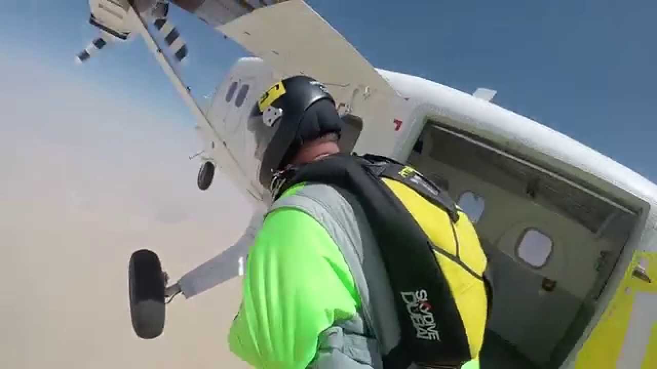 First Wingsuit Flight! - YouTube