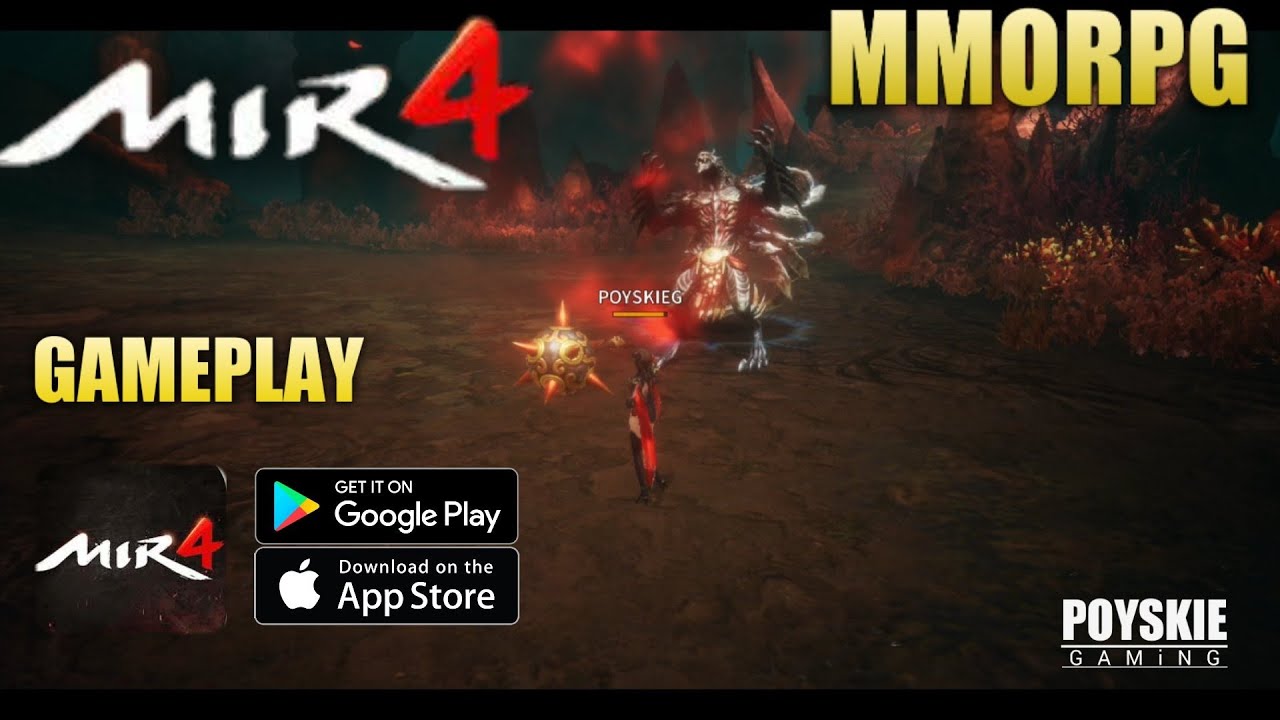 Mir4 Gameplay (Open World MMORPG) - YouTube