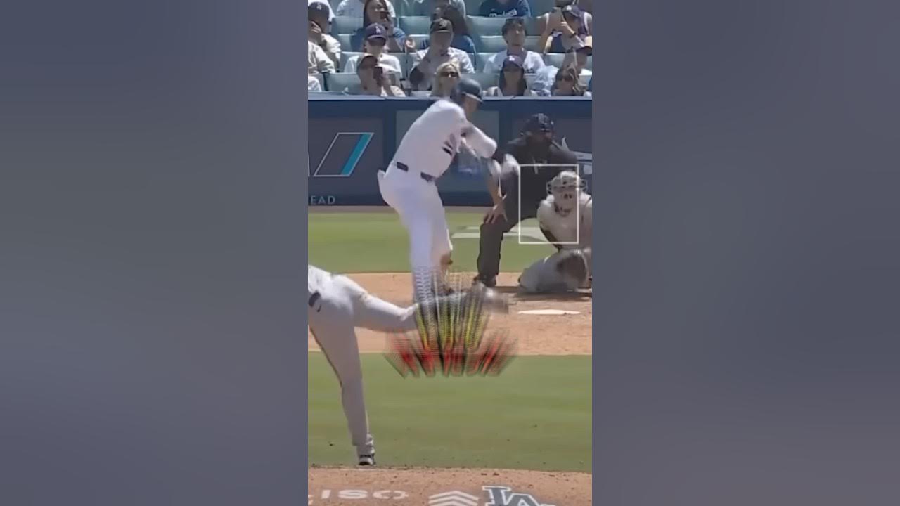 【ヤバすぎ】大谷翔平、片手で163km三塁打。“軽く振ってこれ”ってバグでしょ #大谷翔平 #mlb #shorts - YouTube