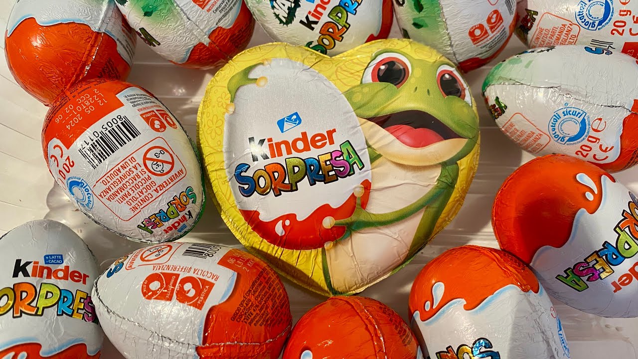 Special Easter Kinder Surprise ASMR Unboxing - YouTube