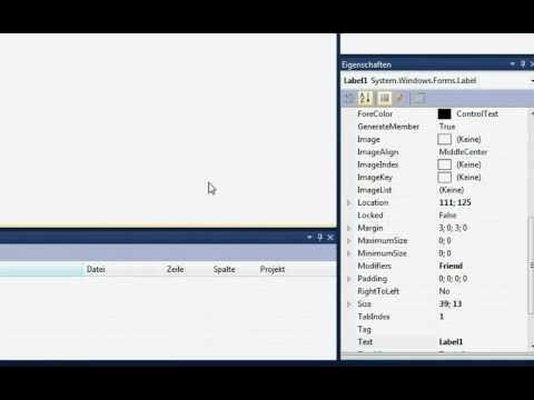 Visual Basic 2010 Tutorial 001 - Zufallszahl erstellen - YouTube