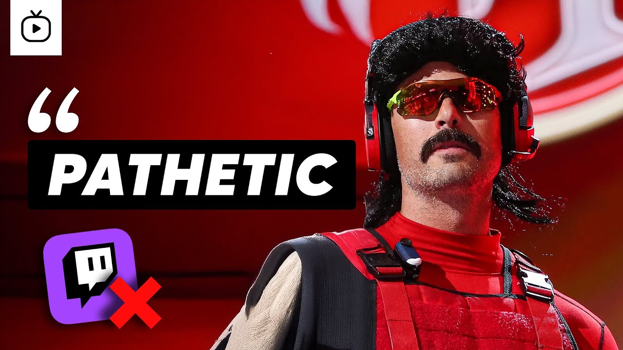 Dr DisRespect Calls Out Twitch - "Pathetic" - YouTube
