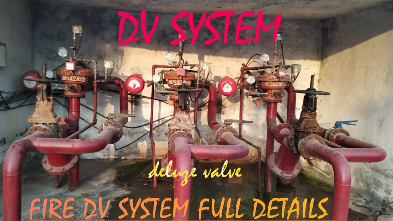 FIRE DV SYSTEM FULL DETAIL/All parts name/auto& manual|fire deluge ...