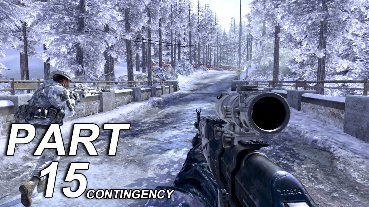 CALL OF DUTY MODERN WARFARE 2 Walkthrough Gameplay Part 15 "Contingency ...