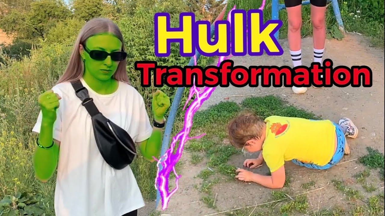 Hulk Transformation | She Hulk vs in real life | bullying / Bắt nạt # ...
