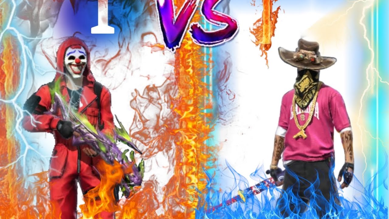 1 vs 1 free fire game play/ - YouTube