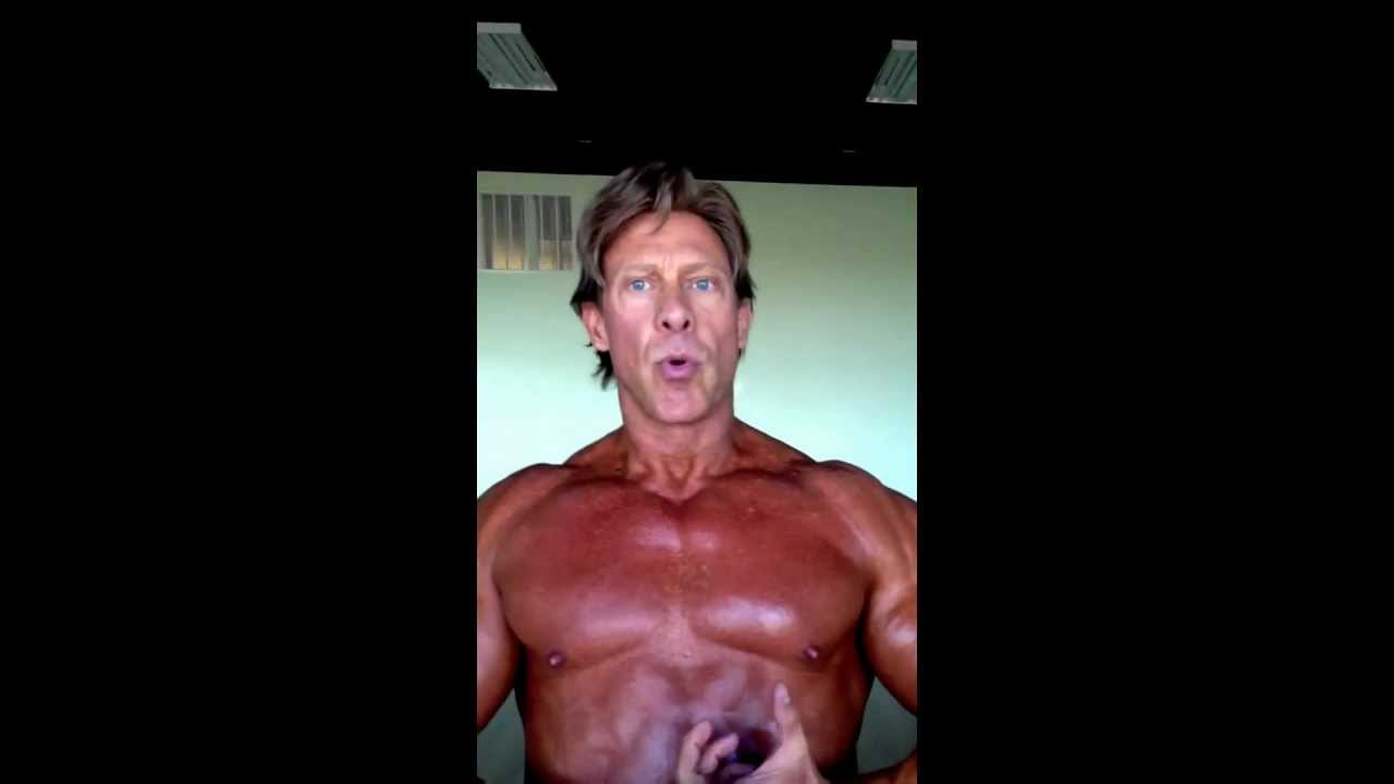 Bodybuilder Physician 11/17/11 Posing and offering diet tips. www ...