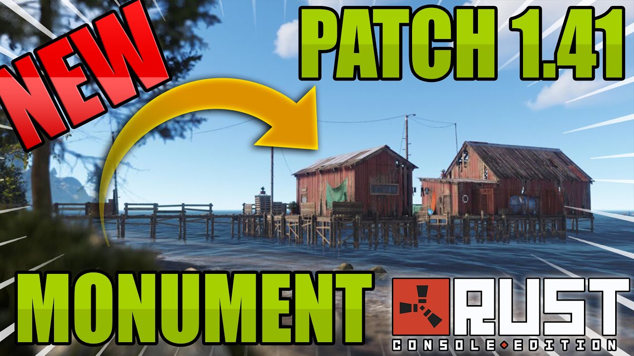 LE PATCH 1.41, NOUVEAU MONUMENT ! rust console - YouTube