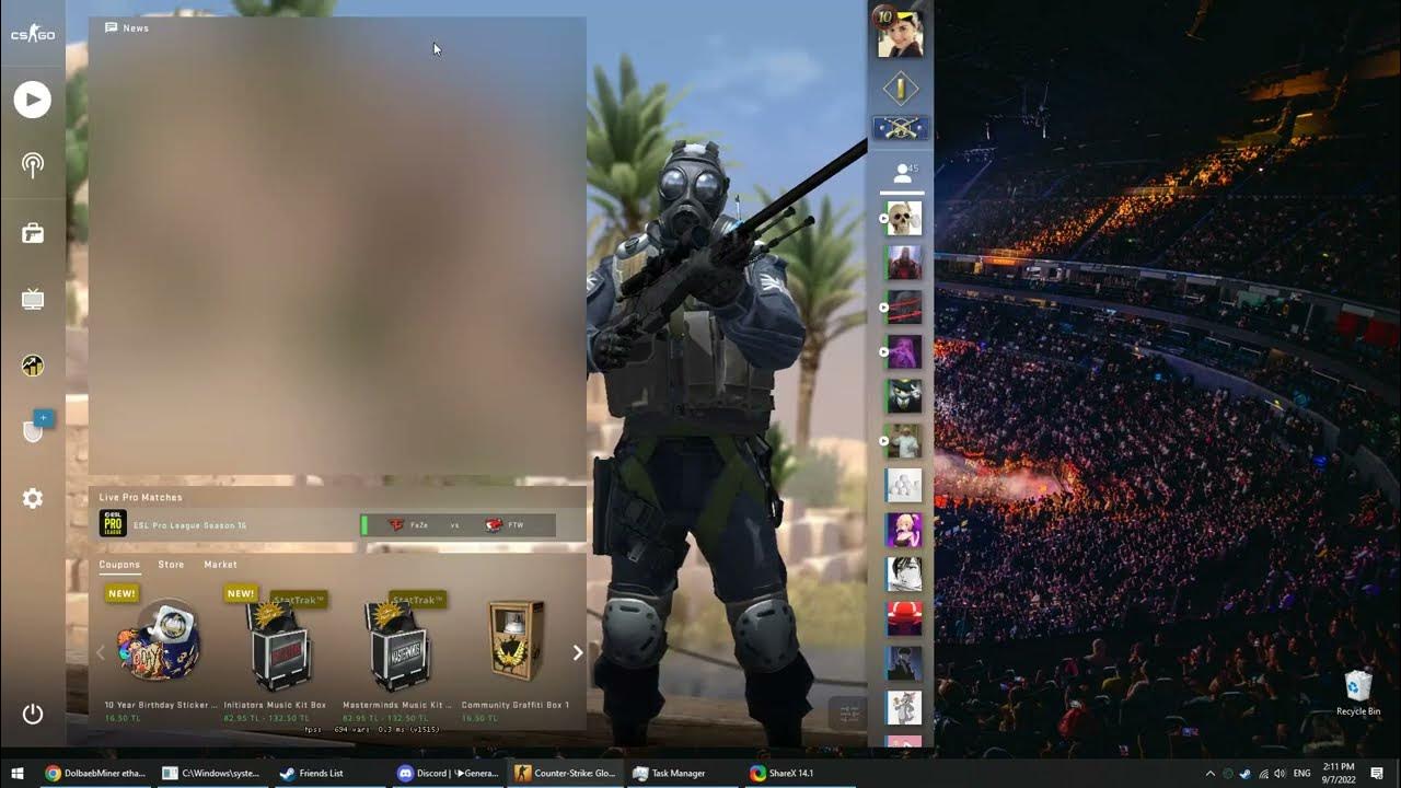 Fixing CSGO lags when pressing " ESC " button csgo tutorials - YouTube