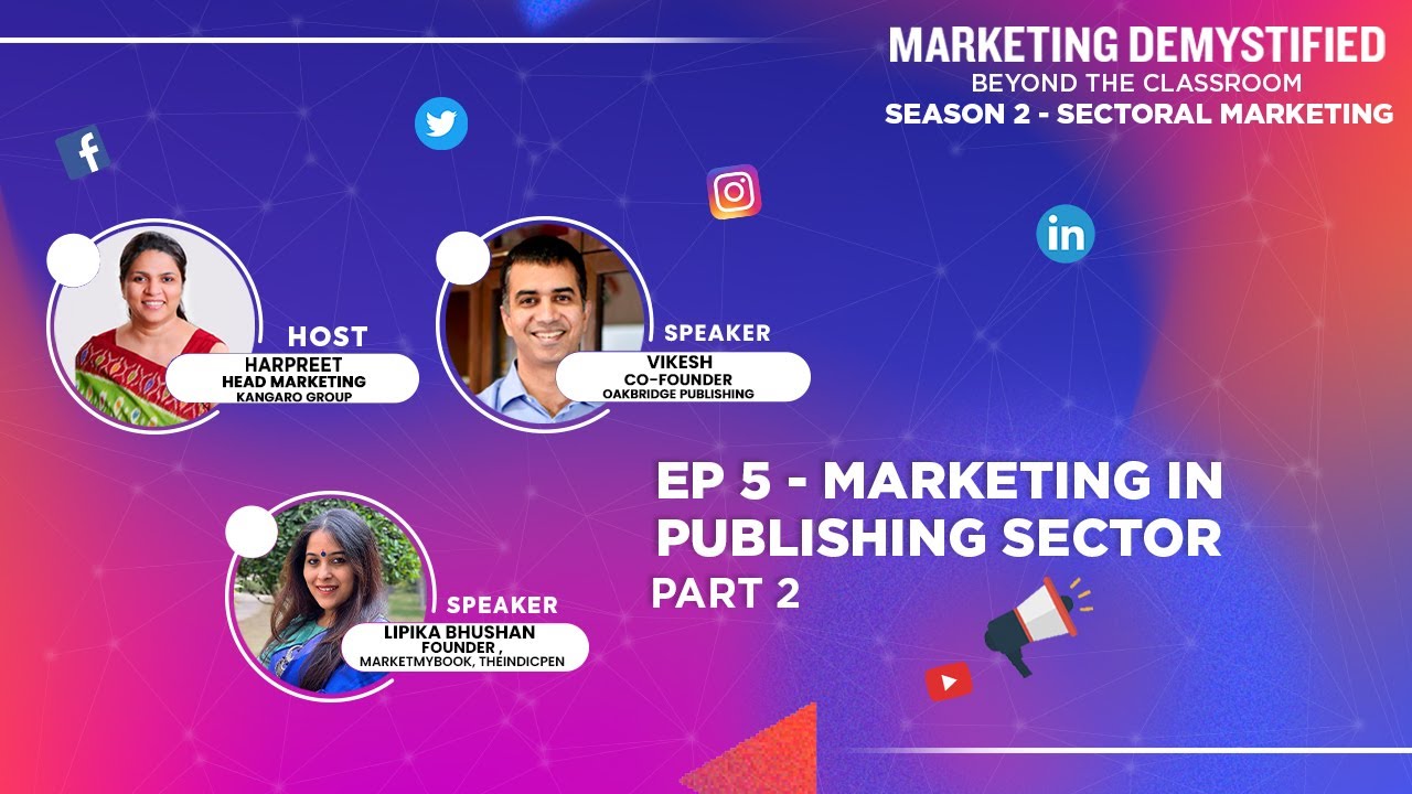 Marketing in Publishing Sector - Episode 5 I Part 2 - YouTube