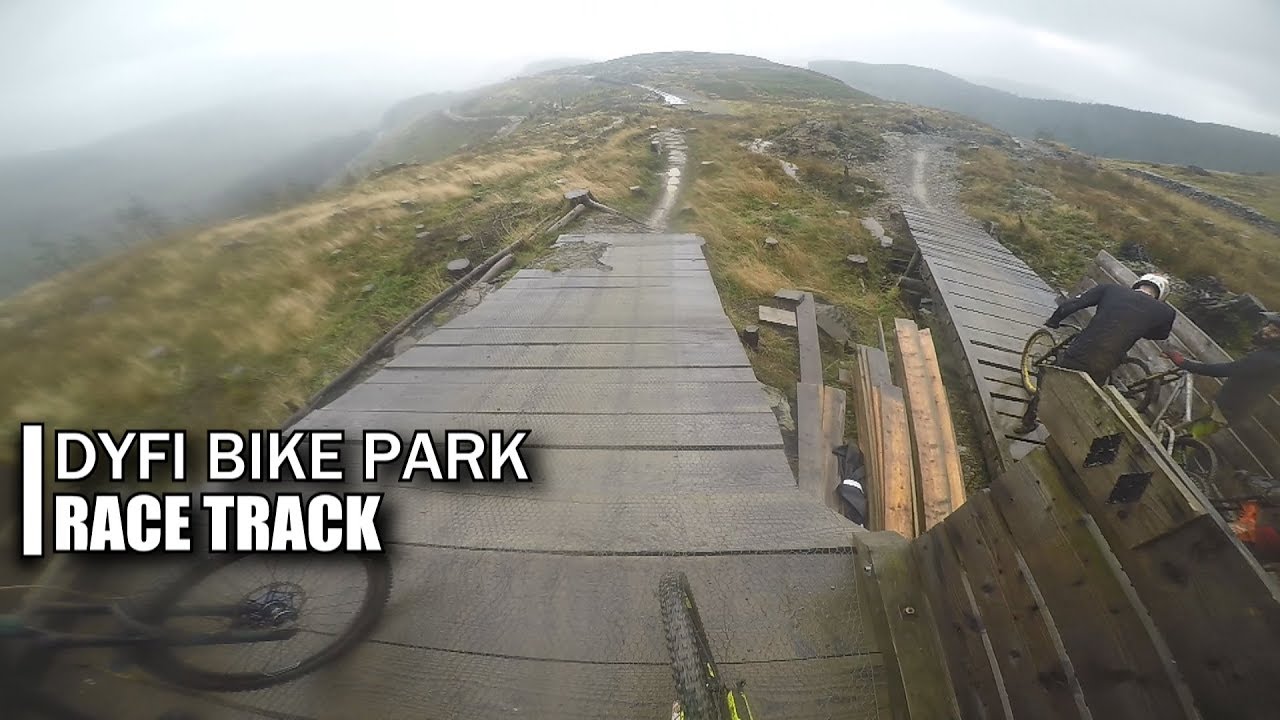 Dyfi Bike Park - Race Track - YouTube