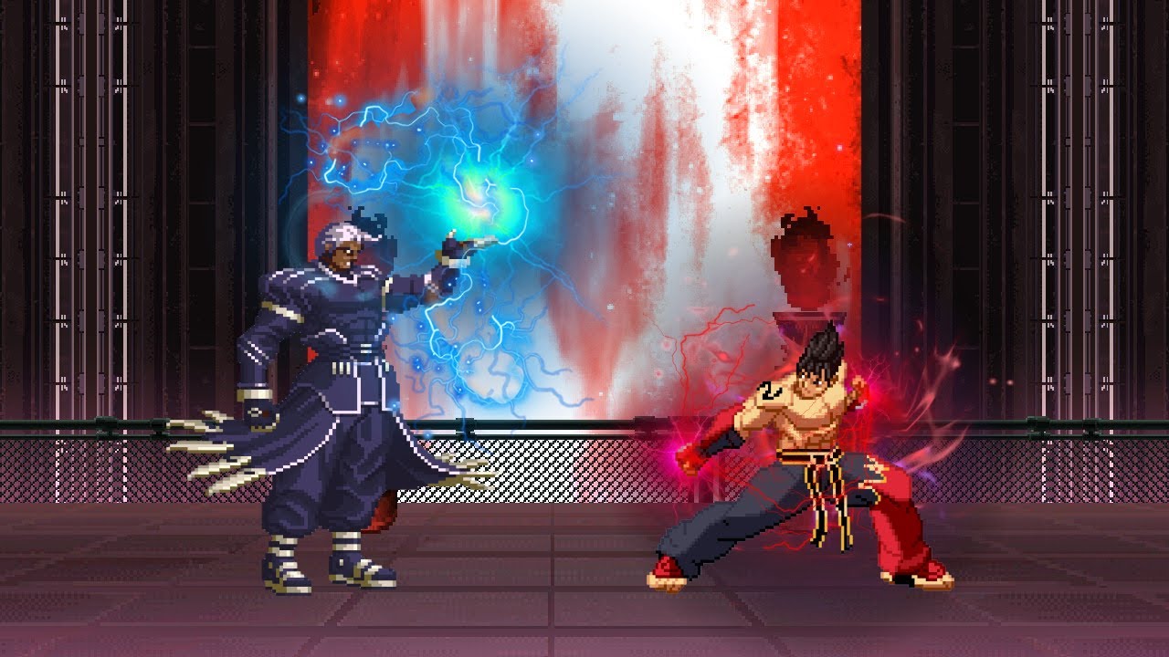 Original Zero Vs Jin Kazama - The King of Fighters X TEKKEN - YouTube