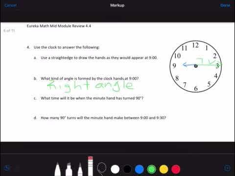 Engage NY grade 4 mid module 4 review test #4 - YouTube