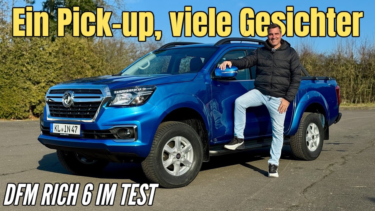 DFM RICH 6: Den gab es auch als MERCEDES X-Klasse, NISSAN Navara und ...