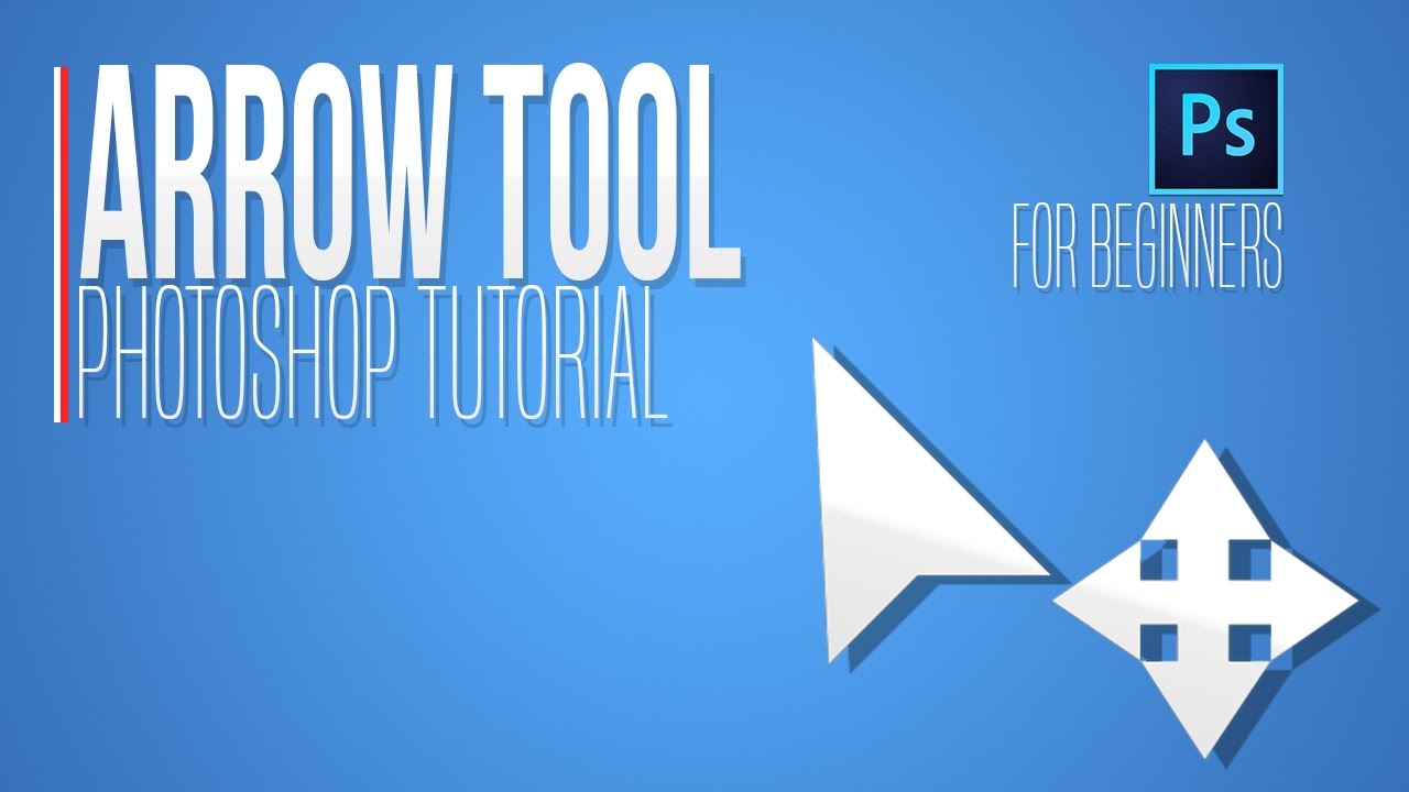 Photoshop Tutorial Break Down - The Arrow Tool - YouTube