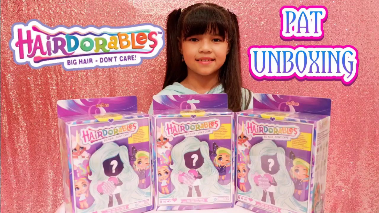 [PAT UNBOXING] Hairdorables Surprise Dolls Unboxing - YouTube