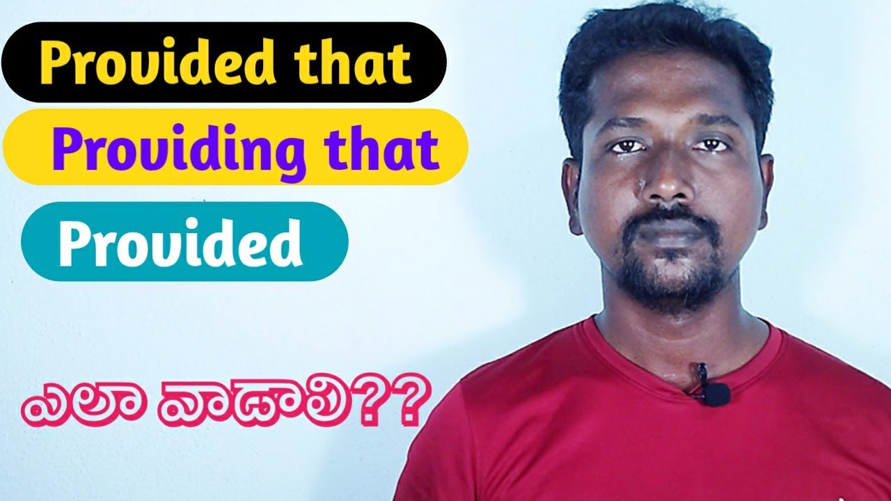 Provided that - YouTube