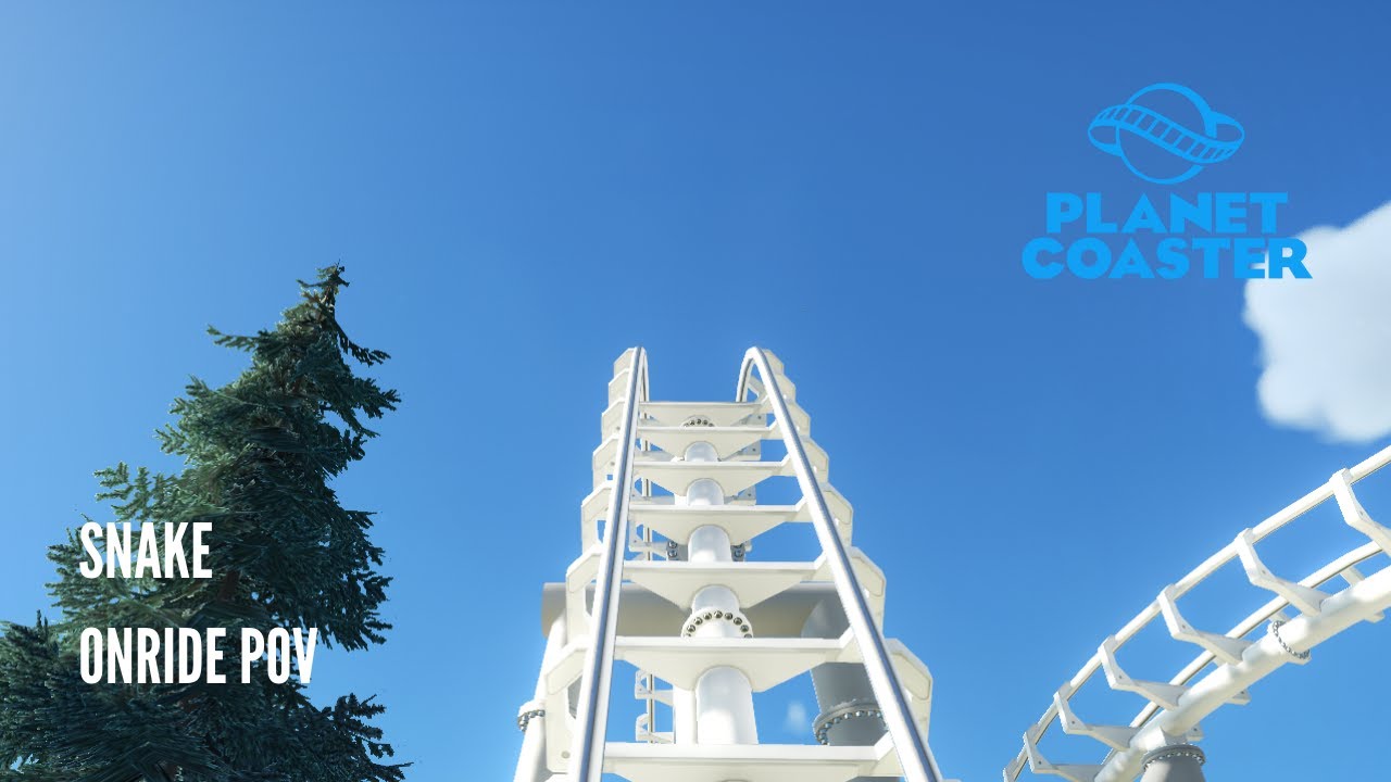 Snake Onride POV (fictional Planet Coaster Roller Coaster) - YouTube
