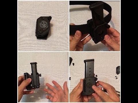 Black Scorpion Storm Magazine Pouch and Competition Belt - YouTube