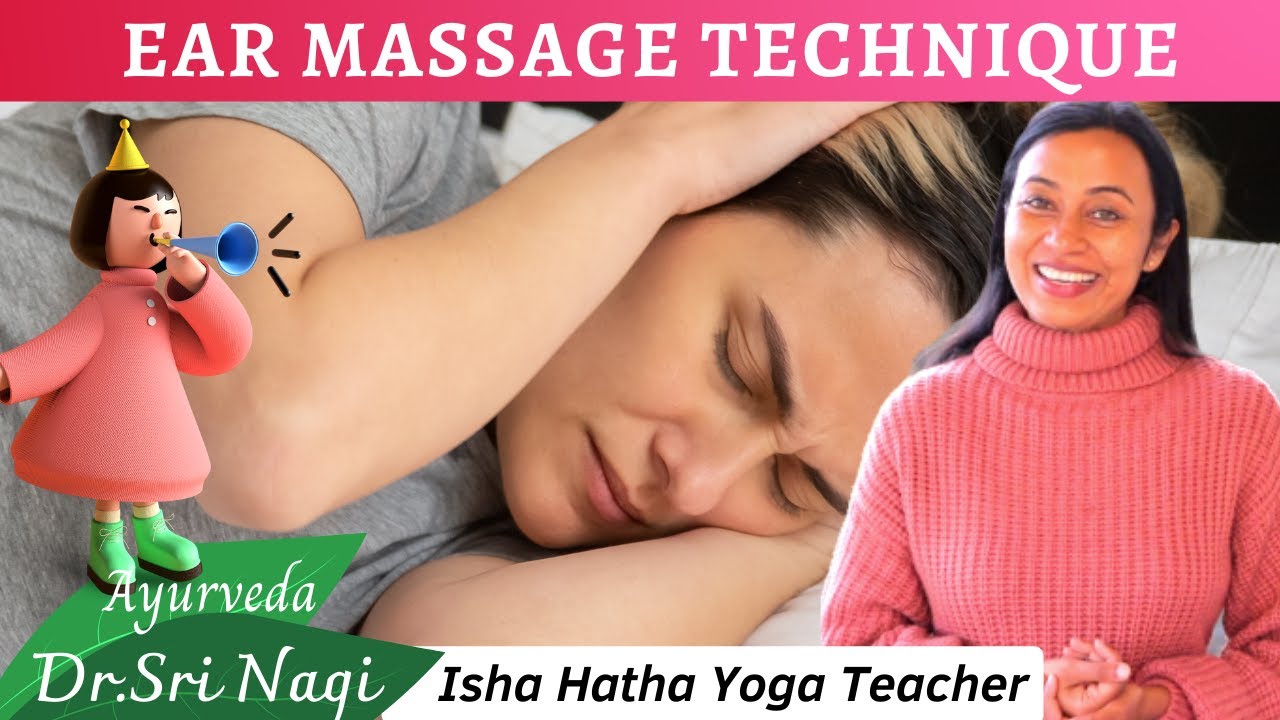Ear Health & massage Technique 🥰 Ear protection from noise 🥰 Vertigo ...
