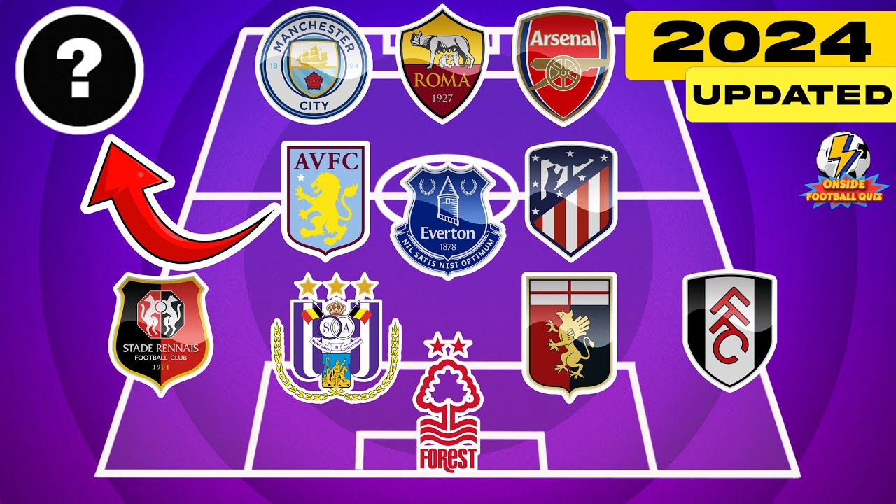 GUESS THE NATIONAL TEAM BY PLAYER'S CLUB - SEASON 2023/2024 | FOOTBALL ...