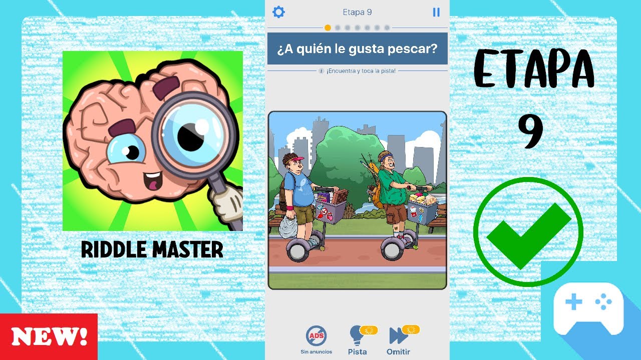 Riddle Master | Etapa 9 - Todos los Niveles - YouTube