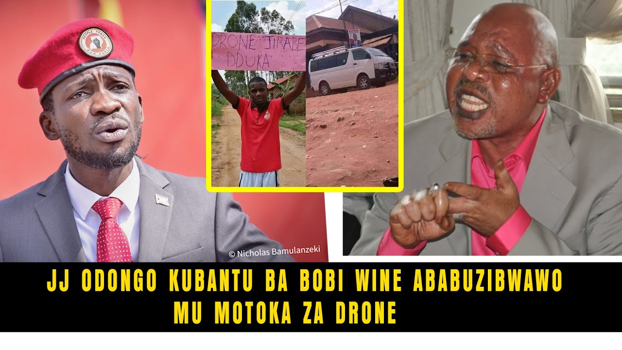 shocking ! JJ ODONGO KU BANTU BA BOBI WINE ABABUZIBWAWO MU MOTOKA ZA ...