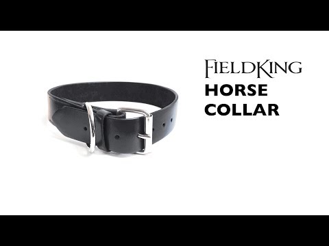 FieldKing Belgian Bridle Leather Horse Collar