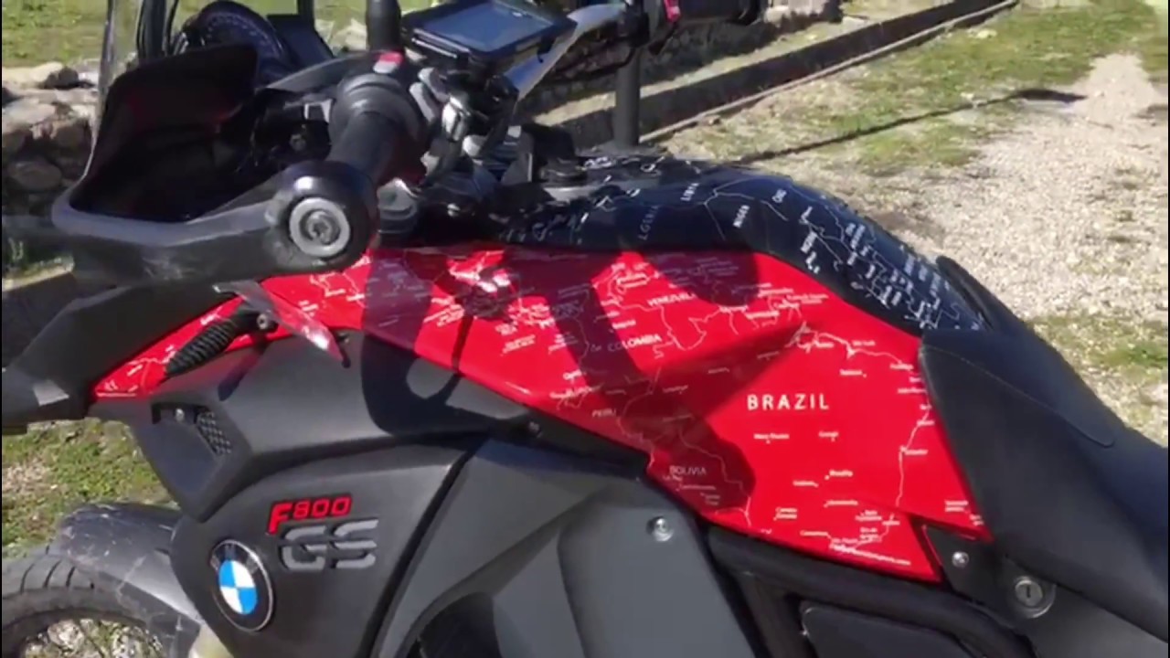 BMW F800GS Adventure 2013 to 2017.HOW TO apply, install, LOOK tutorial ...