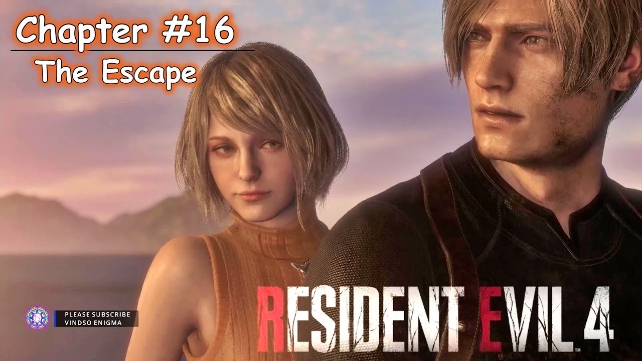Resident Evil 4 Remake Chapter 16: The Escape - YouTube