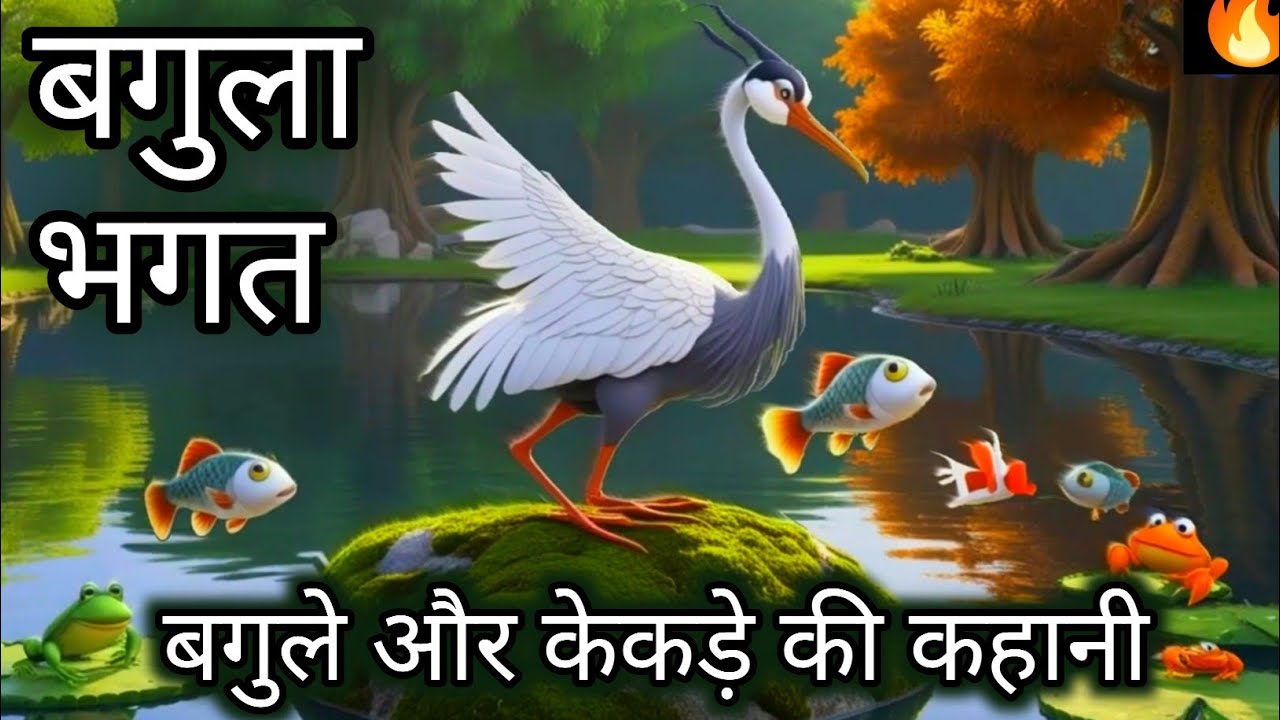 Motivational Storyll बगुला(भगत)और केकड़े की कहानी llBest Motivational ...
