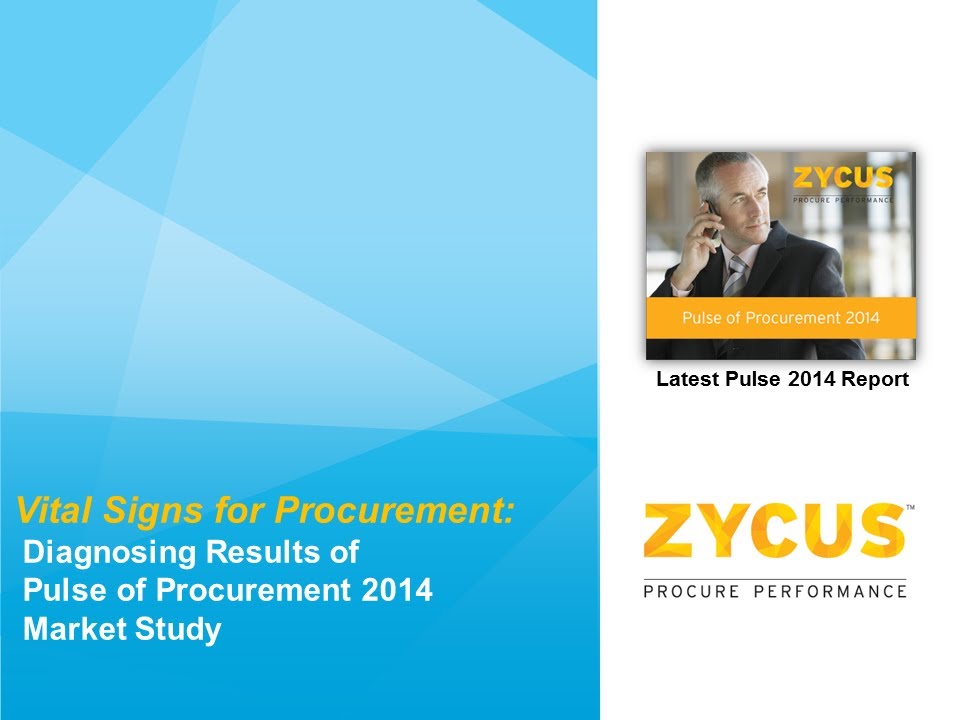 On-Demand Webinar: Vital Signs for Procurement - YouTube