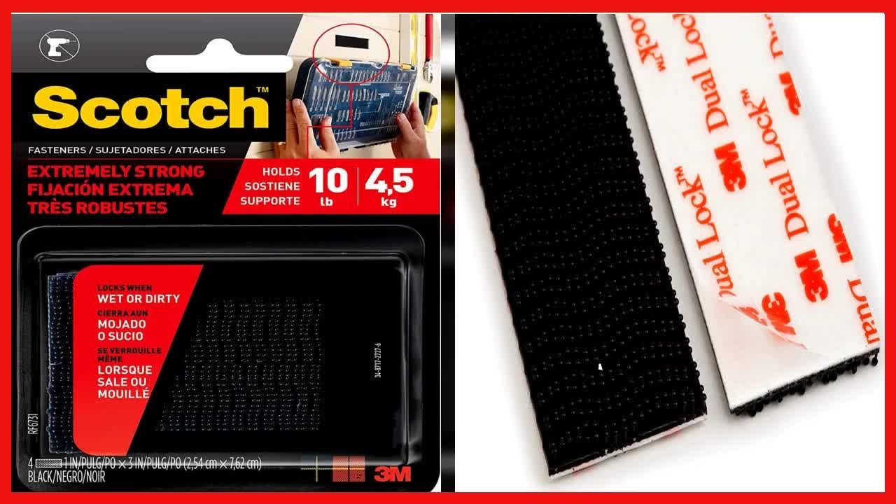 Great product - Scotch Extreme Interlocking Fasteners, 1 in x 3 in, 2 ...