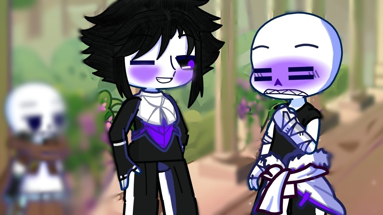 falling in love meme (remake) (moonnight) (cross frisk) (undertaleau ...