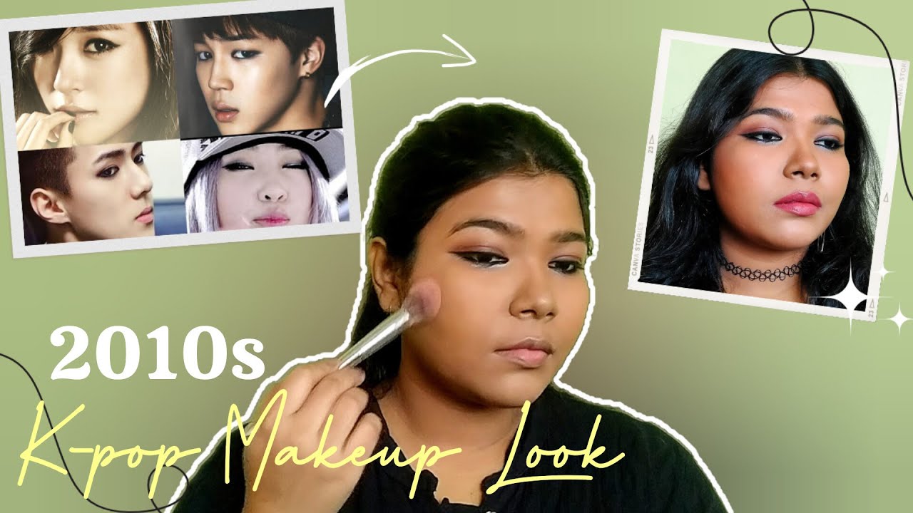 I Tried Recreating 2010's K-Pop Makeup Look 💄 - YouTube