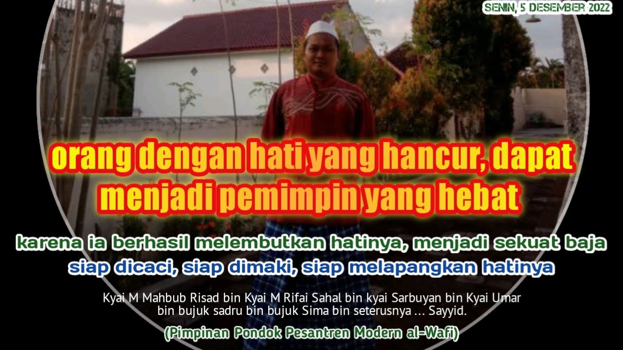 eksistensi al-Wafi: Pondok Pesantren, Ijazah Kyai dan Penerus - YouTube