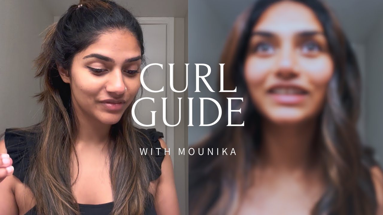 Vlog #32 | Curl Tutorial & Life Update 💁‍♀️ 🫶🏼 | MounikaSankalp Vlog ...