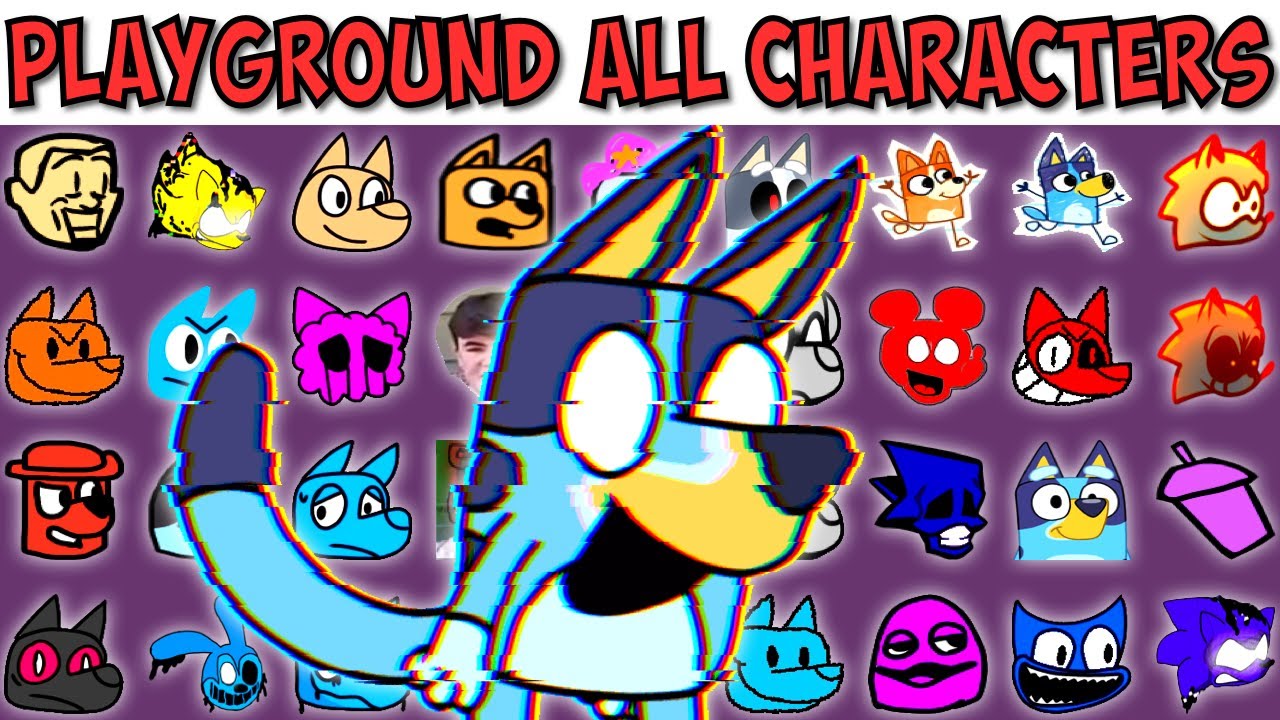 FNF Character Test | Gameplay VS My Playground | ALL Characters Test ...