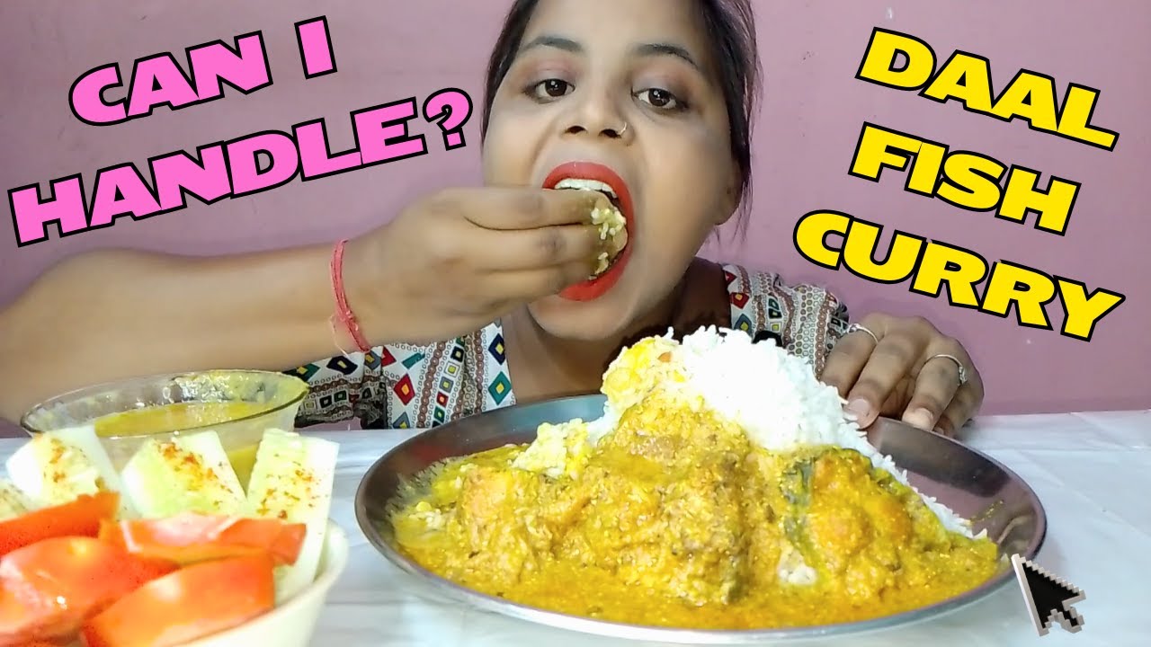 Daal Fish Curry Eating Challenge II Madhu Eating Challenge II Madhu ...