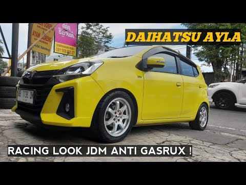 Modifikasi Ayla Racing Look Ceper Anti Gassrux ! Pakai Velg Hsr Boroko ...