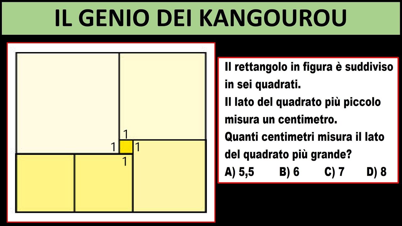 Il genio della matematica dei Kangourou - YouTube
