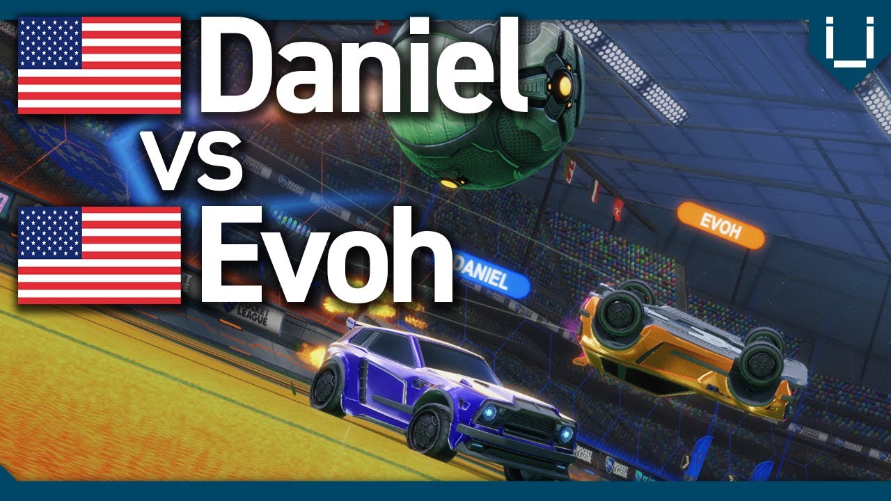 Daniel vs Evoh | 1v1 Rocket League Showmatch - YouTube