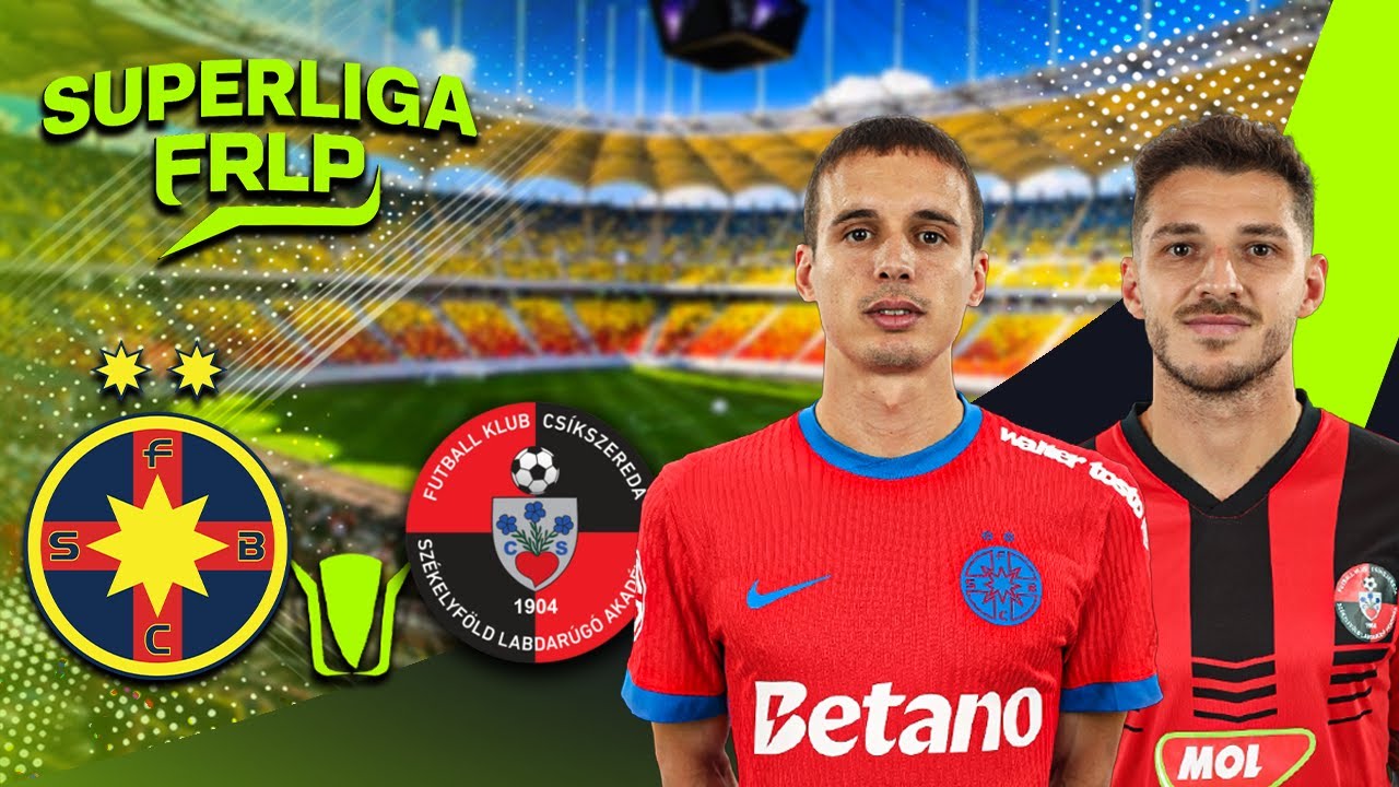FCSB vs CSIKSZEREDA - Etapa 9 | SUPERLIGA FRLP #frlp #superliga #fc25 ...