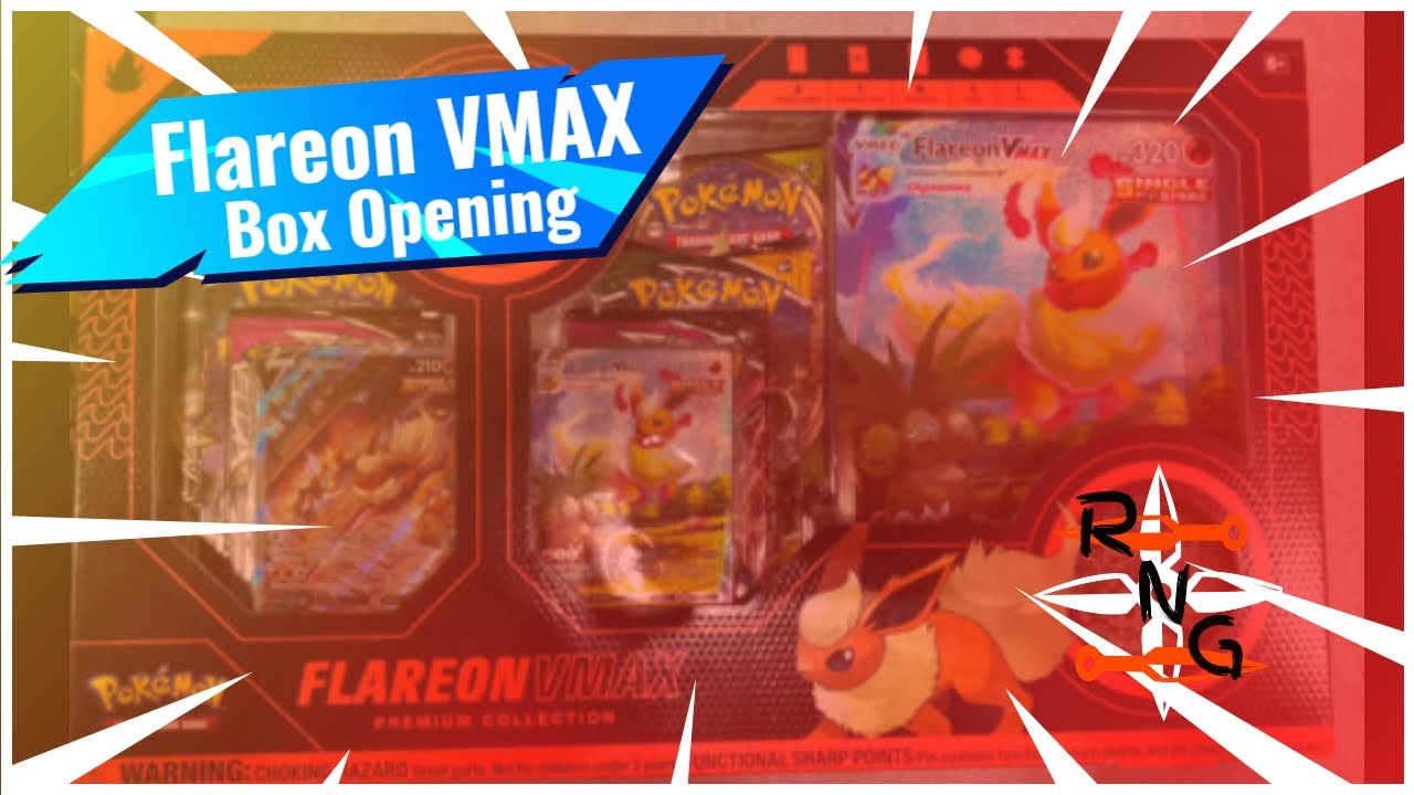 Premium Collection Flareon VMAX Box Opening!!! | Pokemon TCG - YouTube