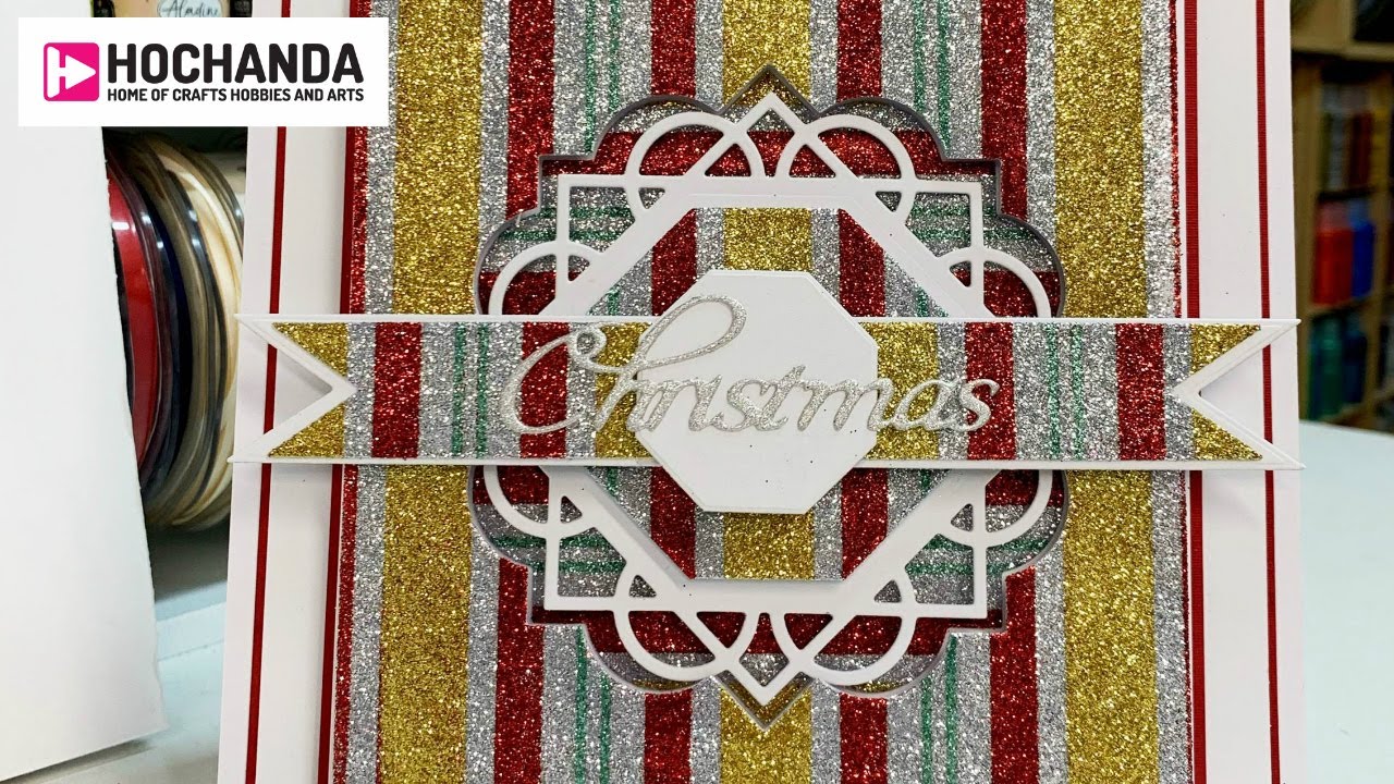 Christmas Card Tutorial with the Creative John Next Door on Hochanda - YouTube