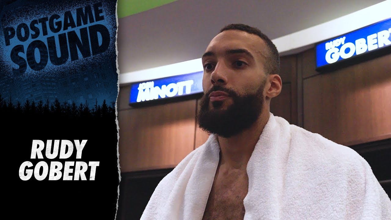"Tonight [Troy] Showed Us What He Can Do." | Rudy Gobert Postgame Sound ...