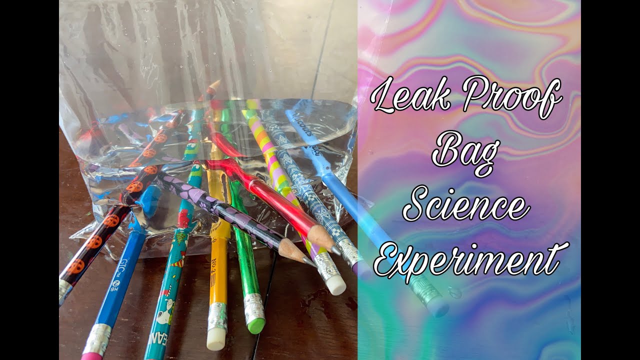Cool Leak Proof Bag Science Experiment for Kids!!/ Z's Thang - YouTube