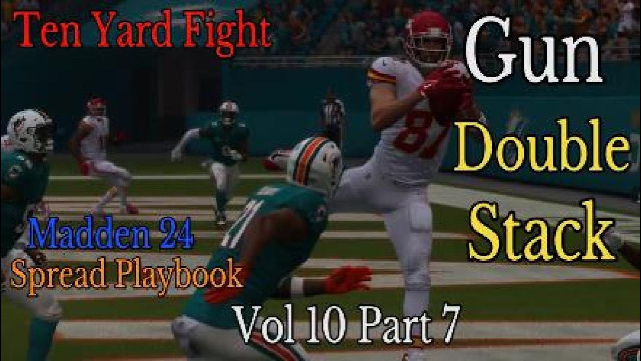 The Defense ( Your Opponent ) Will Be Forced To Reveal Their Hands | Madden 24 Gun Double Stack ...