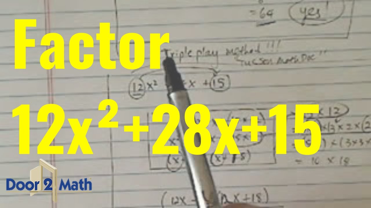 SHORTCUT TO FACTORING | Conic Sections - YouTube