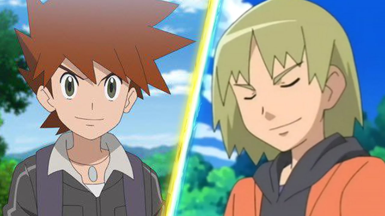 Pokemon Battle: Gary Vs Trip (Ash's Rivals) - YouTube
